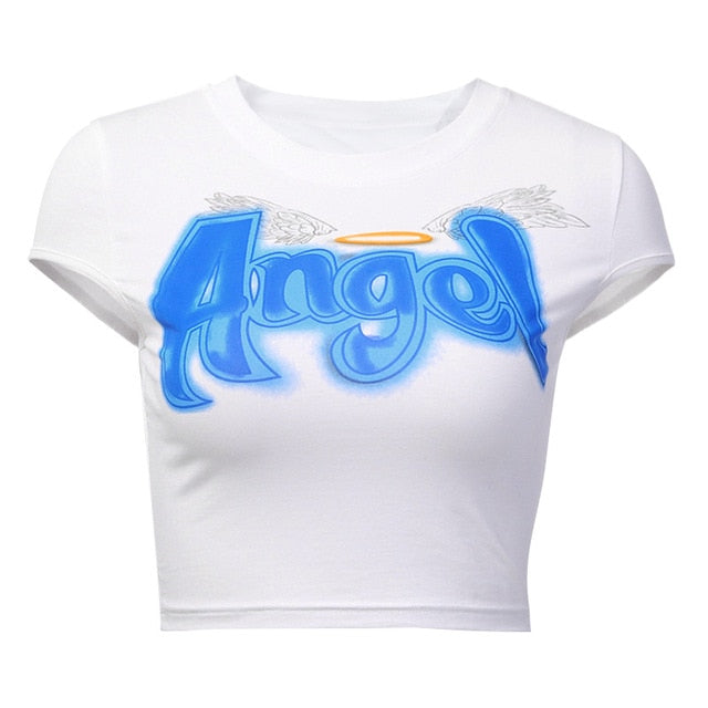 Angel Tee – nineties modern